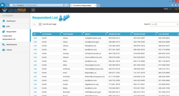 Respondents | Focus Pocus Software